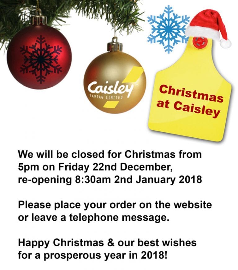 Christmas at Caisley | Cattle tags, Caisley Eartag ltd